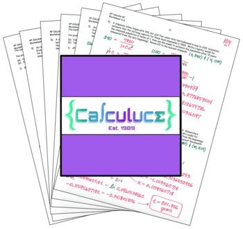 BC Worksheet 6 6 The Logistic Equation By CalcuLuce The Calculus Superstore