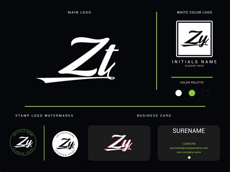 Monogram Zt Logo Vector Initial Apparel Zt Tz Luxury Fashion Logo