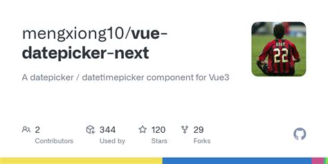 GitHub Mengxiong Vue Datepicker Next A Datepicker Datetimepicker Component For Vue