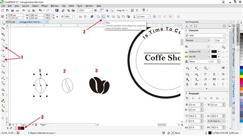 Coreldraw инструменты