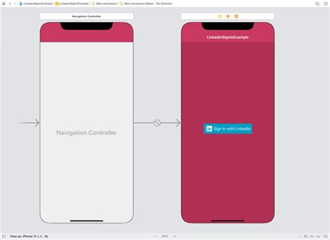 Add Linkedin Login Button To Your Ios App Using Swift John Codeos