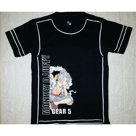 Jual KAOS ANIME ONE PIECE KAOS GEAR 5 LUFFY KAOS MONKEY D LUFFY