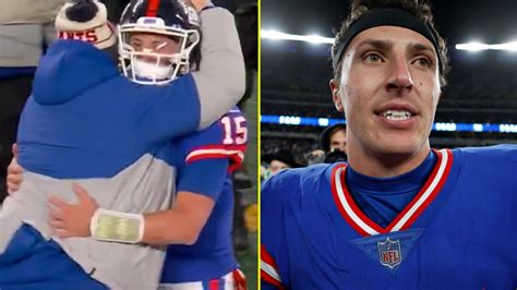 Heartwarming Footage Of Tommy Devito Jumping For Joy With Brian Daboll