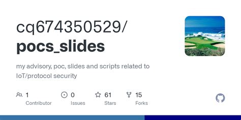 Pocsslidesreadmemd At Master · Cq674350529pocsslides · Github