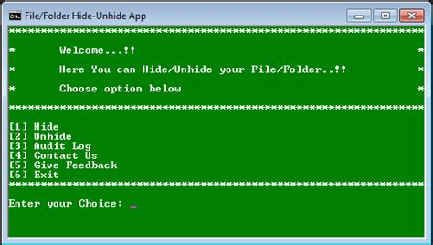 Hide Your File Folder Using Batch File Trybotics