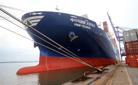 TCP Recebe Super Navio Capacidade Para 11 Mil TEUs Logweb