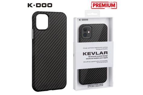 Чехол для телефона K-DOO KEVLAR iPhone 13 (черный) купить оптом в ...