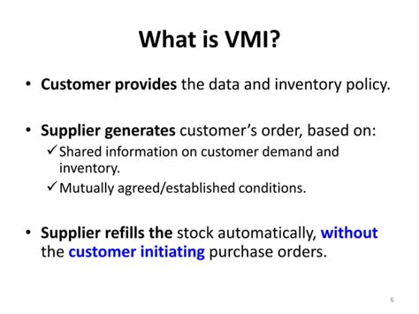 Vmi Cmi And Cpfr Pptx Logistics Business