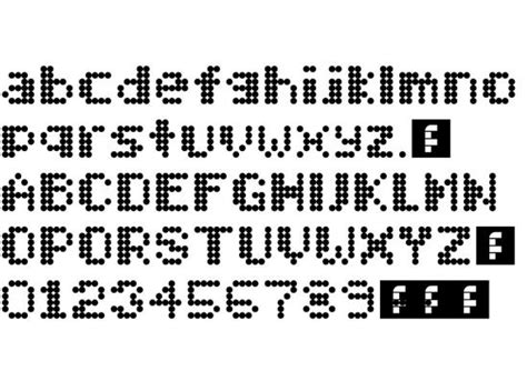 Mobitec Lcd Font