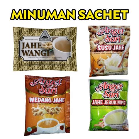 Jual Jahe Wangi And Anget Sari Wedang Susu Jahe Jeruk Nipis Sachet