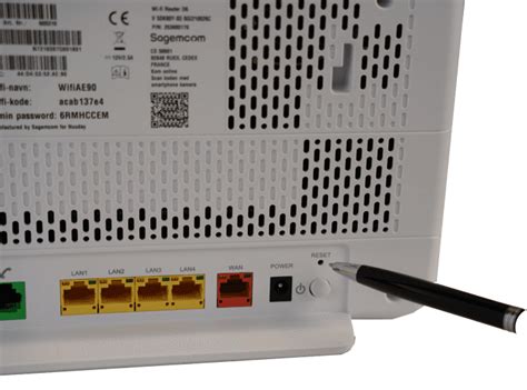 Nulstil Wi Fi Router D6 Guide Hos Yousee