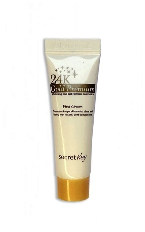 Крем для лица питательный с золотом мини Secret Key 24K Gold Premium ...