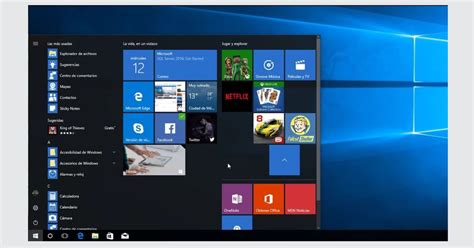 El Menu Inicio De Windows 10 Conoce El Nuevo Menu De Windows