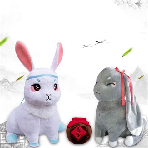 Mua Thỏ Bông Ma đạo Tổ Sư Nguỵ Anh Lam Trạm Trần Tình Lệnh Thú Bông Dễ