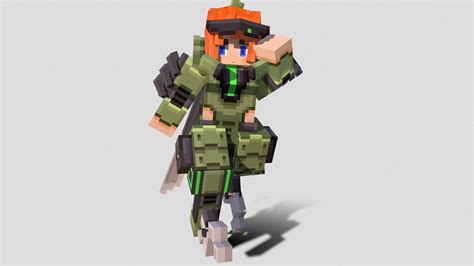 Mech Girl 3d Model By Maxhaza E6ad2d8 Sketchfab
