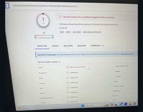 Is File ”versiondll“ Of Ea Dlc Unlocker V2 A Virusmalware R