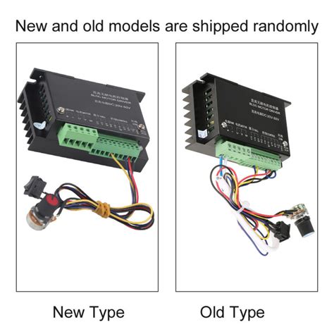 Ws55 220 Dc 48v 500w Cnc Brushless Spindle Bldc Motor Driver Controller