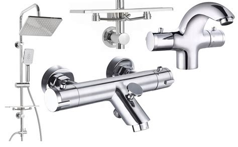 DESZCZOWNICA BATERIA Wannowa Umywalkowa TERMOSTAT TERMO 07 CH Cena Opinie 11132858301