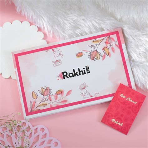 Buy Beautiful Round Diamond And Pearl Rakhi Online To Australia