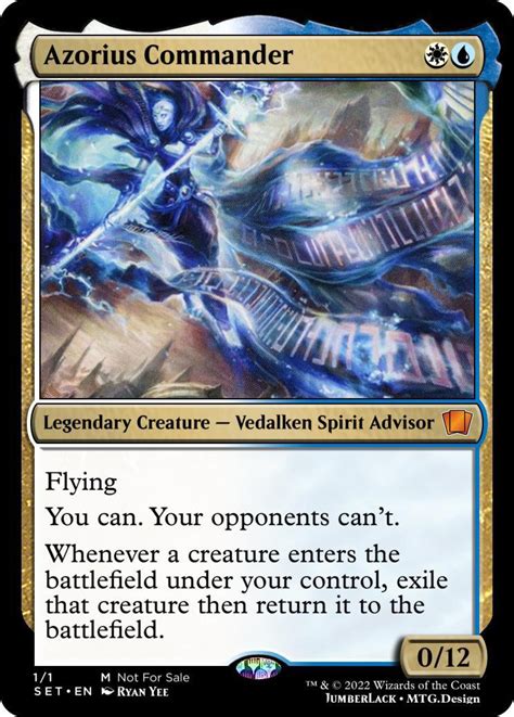 Azorius Commander Magicthecirclejerking