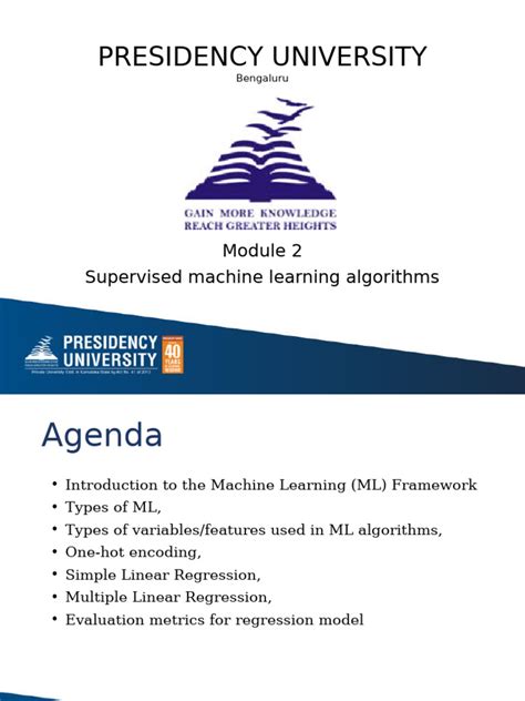 module 2 part 1 pdf machine learning linear regression