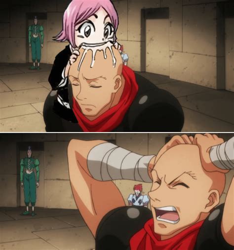 Vice Captain Yachiru Biting Baldy Heads Rbleach