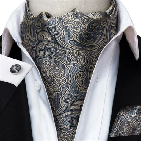 Classic Modern Ascot Tie Free Shipping