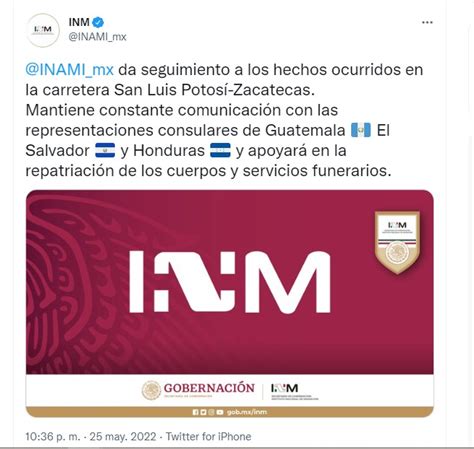 Suman 7 Los Migrantes Fallecidos Tras Accidente En La Carretera San
