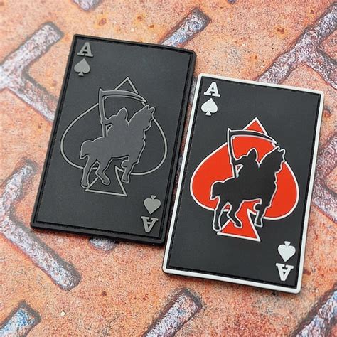 Spades Patch Etsy