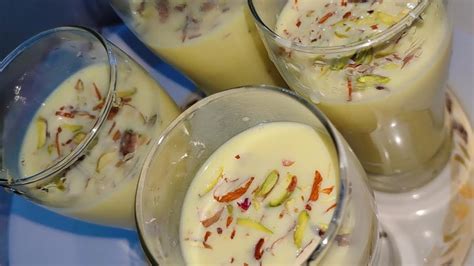 Badam Milkshake Easy Badam Shake Recipe Subscribe Youtube