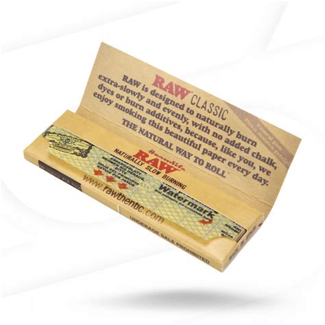 Buy Raw Rolling Papers Usa Classic Cut Corners Single Wide Esd Official