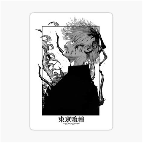 Tokyo Ghoul Kaneki Ken Poster Sticker For Sale By Vincentaterrell