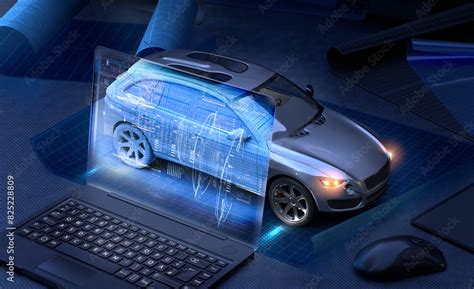 Cad Workflow Stock Illustration Adobe Stock