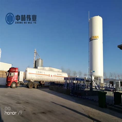 50m3 Cryogenic Liquid Oxygen Storage Tank Lo2 Storage Tank For Hospital