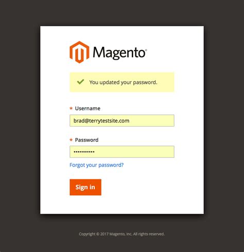 how to reset your magento 2 1 account password hostpapa knowledge base