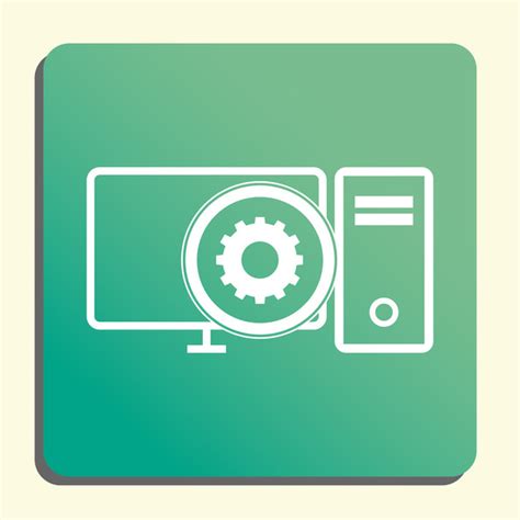 Desktop Configuration Free Stock Vectors