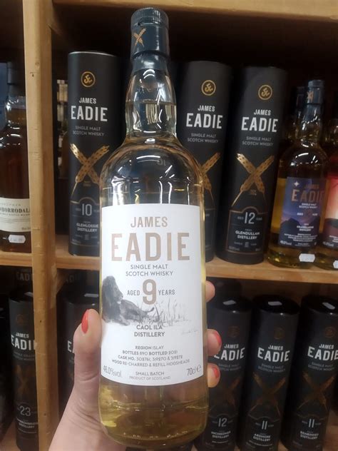 Caol Ila 9 Year Old James Eadie Small Batch The Black Lion Luvians