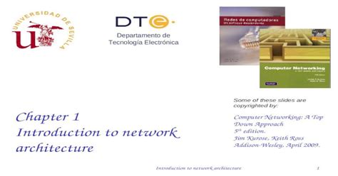 Ppt Introduction To Network Architecture1 Chapter 1 Introduction To Network Architecture