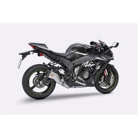 Silencieux titane avec décatalyseur racing ZARD pour Kawasaki ZX10R 2016 2017 Tech2Roo
