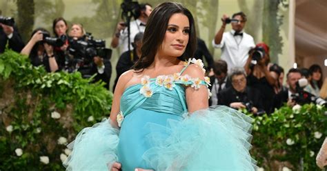 Lea Michele Arrives At The 2024 Met Gala