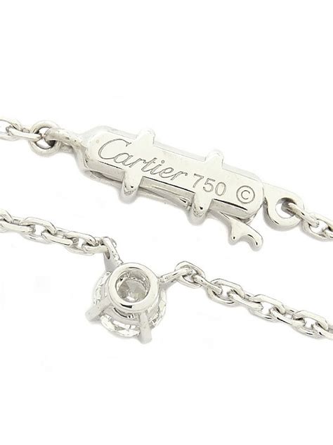 【cartier】カルティエ『k18wg ラブサポート ペンダント ネックレス 1pダイヤモンド025ctgvs2ex』1週間保証