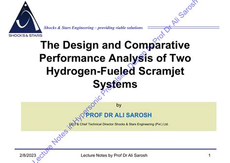 Pdf Hypersonic Airbreathing Propulsion Scramjet Design Procedure