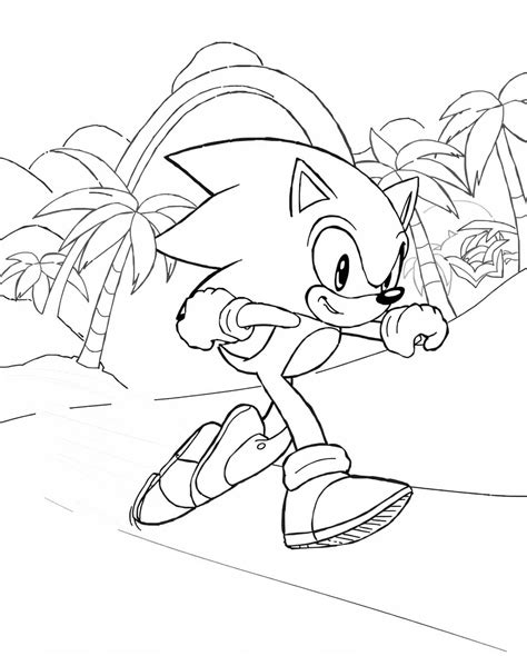 135 Sonic Coloring Pages Free Printables Coloringpagespro