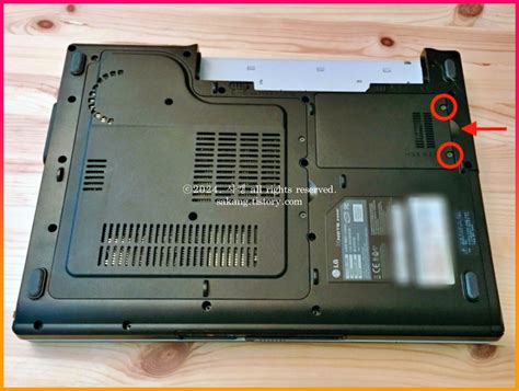 오래된 구형 노트북 활용 Ram Ssd Os 업그레이드 방법