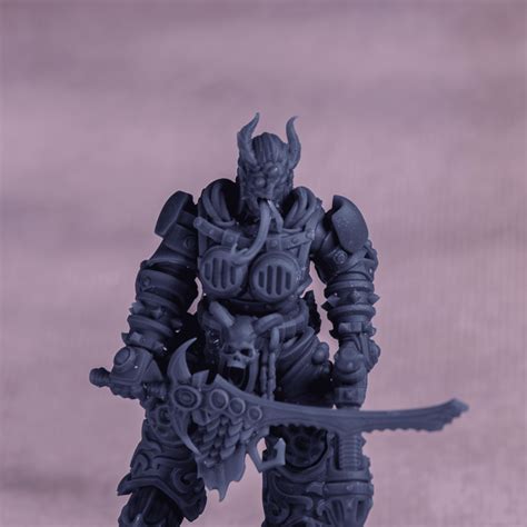 3d Printable Sonic Specialist Sergeant By Immaterium God Miniatures