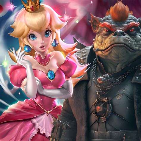 ‎bowser Peaches Jack Black Español The Super Mario Bros Single De
