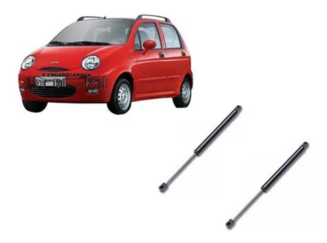 Kit X2 Amortiguadores Porton Baul Trasero Chery Qq 2010 2015