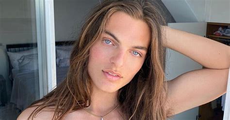 Liz Hurleys Lookalike Son Damian Unrecognisable As He Shaves Off
