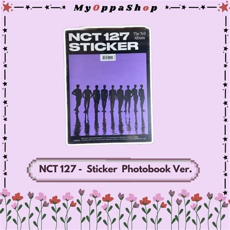 Jual Sale Album Sticker Seoul Sticky Nct 127 Sealed Ready Stock