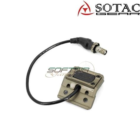 Mod A Tactical Button Sf Plug For Flashlight Sotac Softair Games